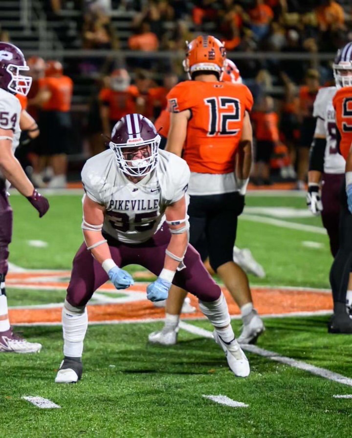 Anthony tackles Panthers' three-decade old career football record ...